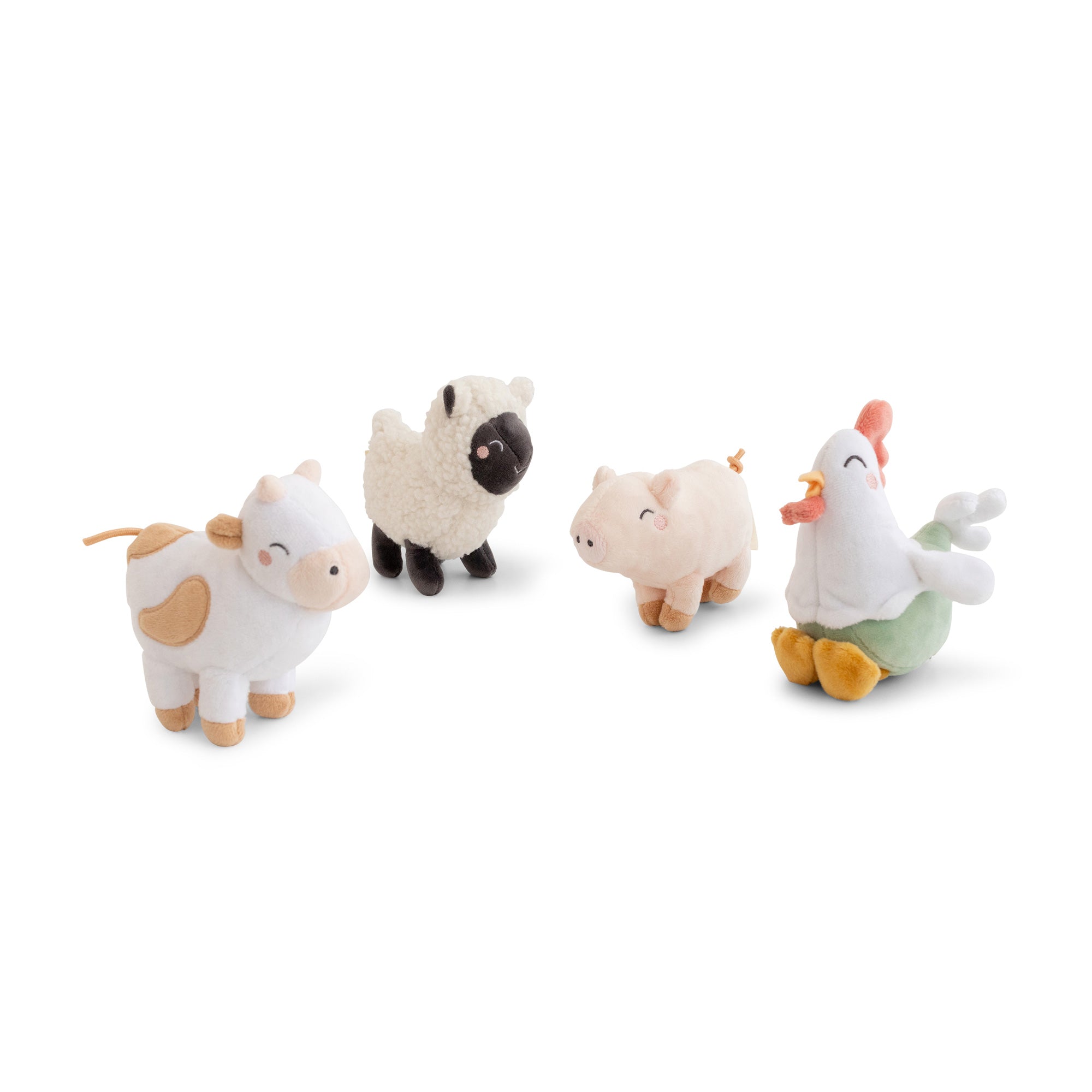 "Funny Farm" Rattle Plushie Display – SARO